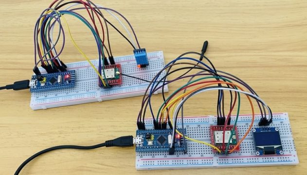 Interfacing LoRa SX1276 with STM32 MCU | LR1276-915MHz