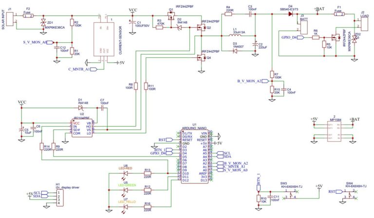 Designing of MPPT Solar Charge Controller using Arduino