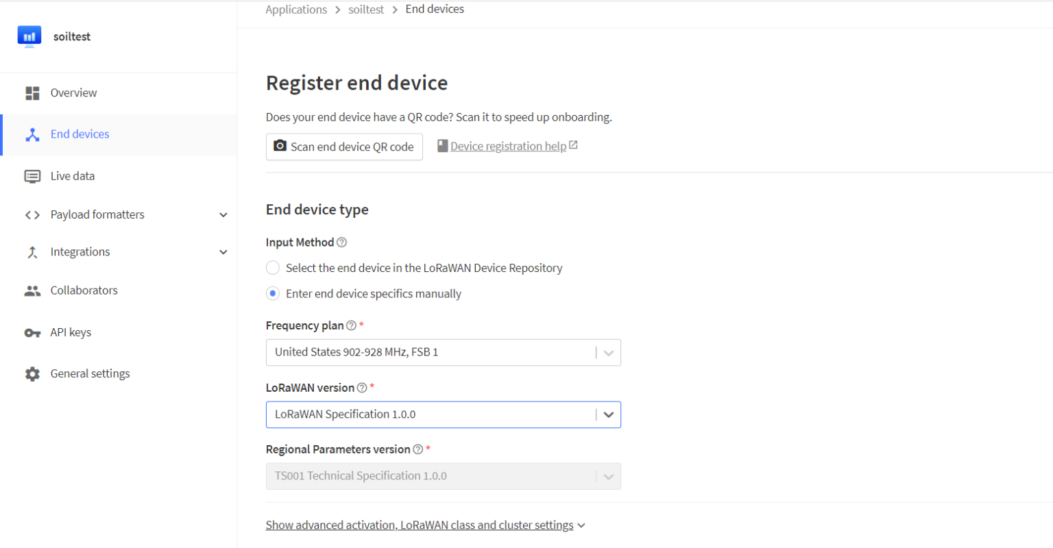 Smart Soil Moisture Monitoring with LoRaWAN on TTN Server